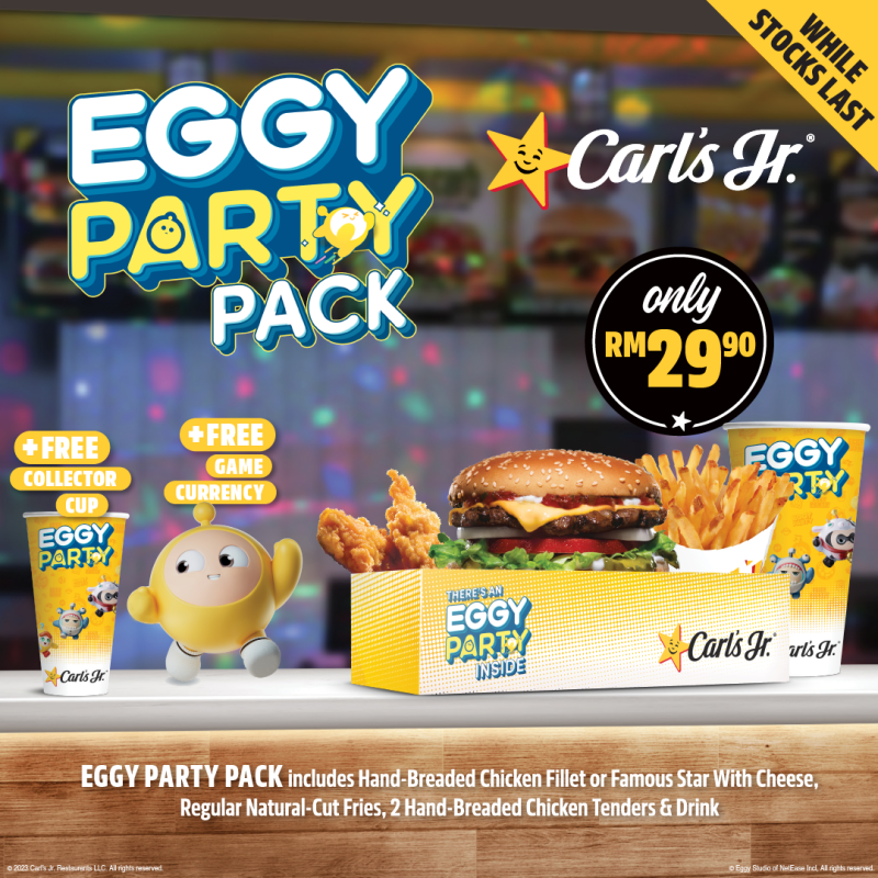 Eggy Party – Carl's Jr. Malaysia